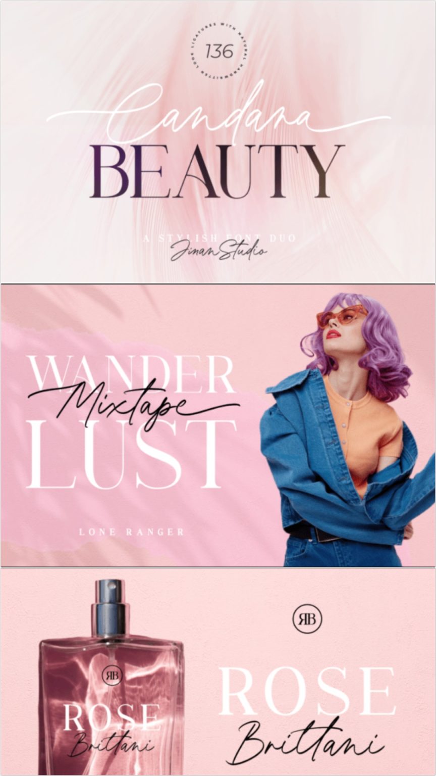 15 Fonts For Luxury Beauty Brand Logos That Instantly Elevate Your Brand
