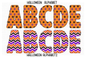 24 Halloween ABC Fonts For Spooky Alphabet Designs